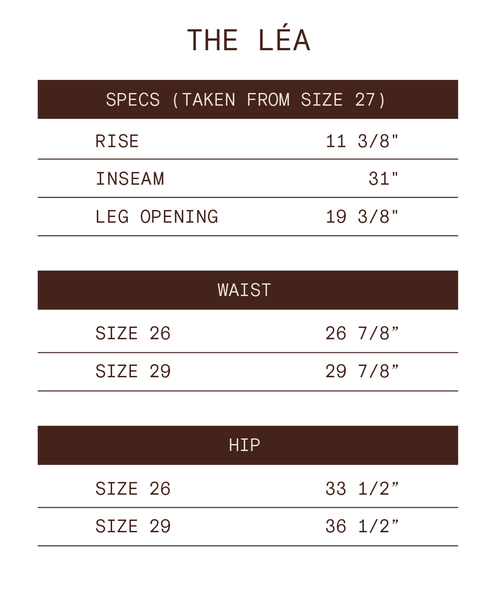 Fit Guide – Nelle Atelier